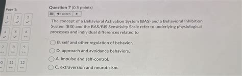solved question 7 0 5 ﻿points listenthe concept of a
