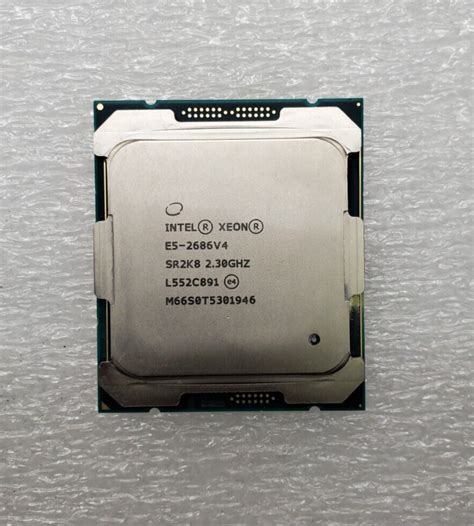 Intel Xeon E5 2686 V4 Lga 2011 3 Server Cpu Processor 2 3ghz 18 Core 36t Sr2k8 Ebay