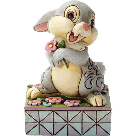 Encantadora Figura Tambor Y Flores De Disney