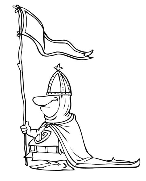 Three Knights Coloring Page Download Print Or Color Online For Free
