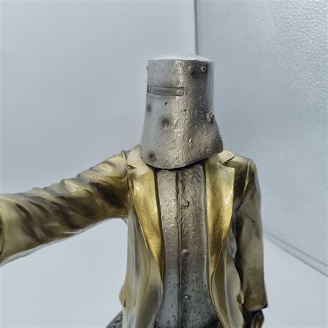 Ned Kelly Statuefigurine Bail Up 25cm Tall Bronze And Silver Cigar