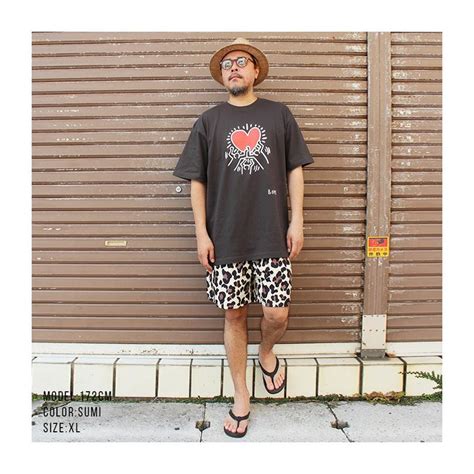 Keith Haring キースへリング プリント 半袖Tシャツ ハート メンズ レディース ユニセックス 半T KH-KH2304 : REX ONE - 通販 - Yahoo!ショッピング