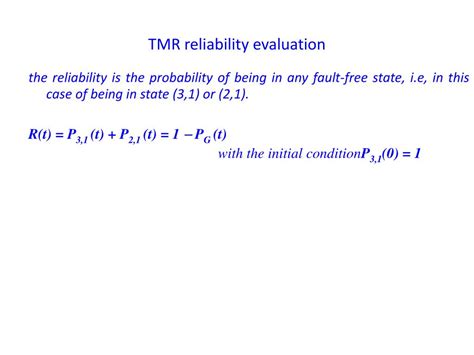 Ppt Dependability Evaluation Through Markovian Model Powerpoint Presentation Id3637724