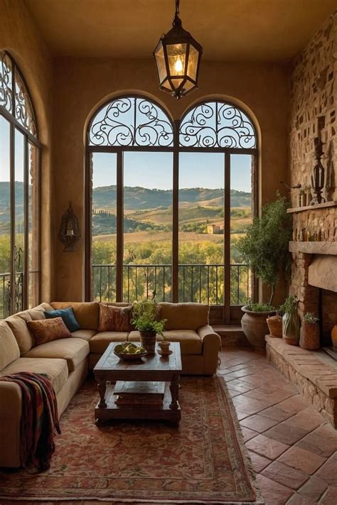Transform Your Living Room With Tuscan Charm Tuscan House Tuscan