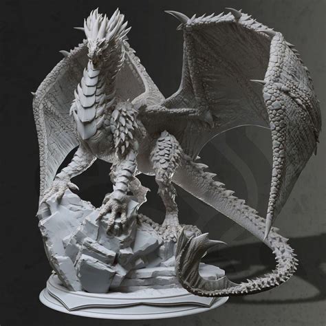 3d Printer Filesstl Model3d Dragon Model3d Fantastic Dragonstl For Print3d Printing Files
