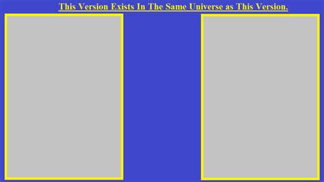Two Versions Exist In The Same Universe By Wolfblade111 On Deviantart