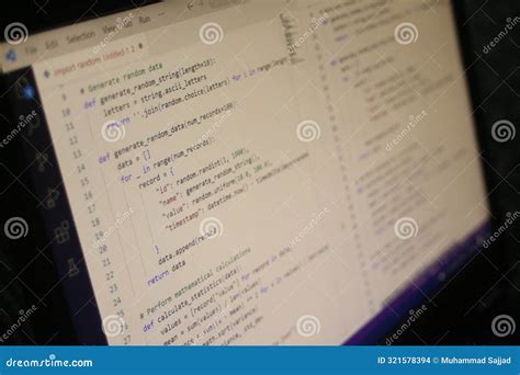 Computer Code Programming Language Coding Close High Resolution Photo