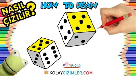 3d Zar Nasıl Çizilir How To Draw Dice Kolay Çİzİmler