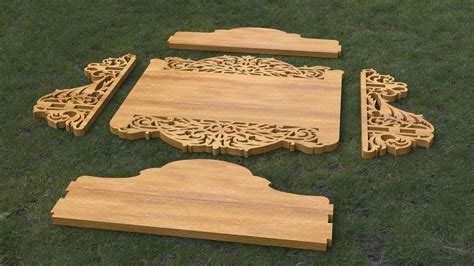 Patterned Shelf For Cnc 3d Model By Humanxystudio