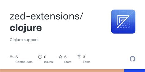 Github Zed Extensionsclojure Clojure Support
