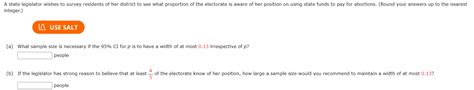 solved integer a what sample size is necessary if the