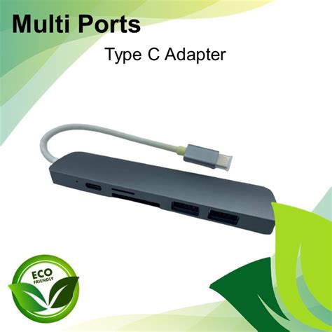 USB Type C Multiple Ports Adapter And Hubs Shopee Malaysia