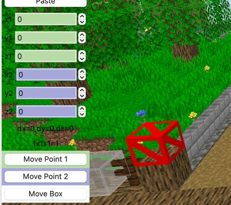 [bug report] selection box not movable by buttons · issue 958 · amulet team amulet map editor