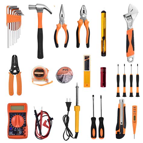 Household Toolbox Set Hand Tools Kit Full Set Screwdriver Socket Wrench Soldering Iron Heavy