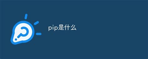 pip是什么 pip是什么 python教程 php中文网