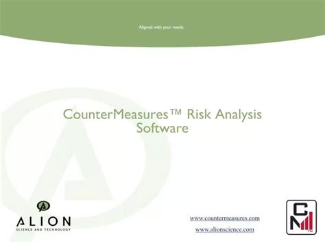 Ppt Countermeasures™ Risk Analysis Software Powerpoint Presentation Id 6167738