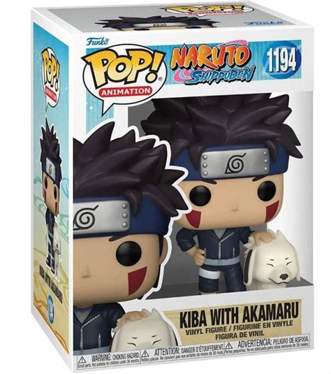 Фигурка Funko Pop Наруто Киба и Акамару Naruto Shippuden Kiba With