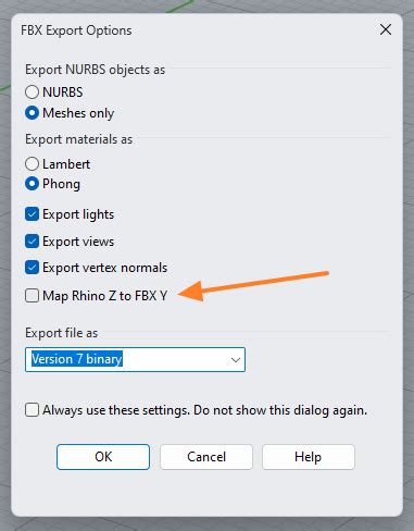 Saved Views As Cameras In FBX Export Rhino For Windows McNeel Forum