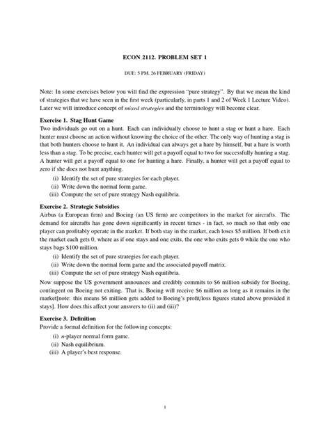 Problem Sets Merged Pdf Pdf Economic Equilibrium Mathematical And Quantitative Methods