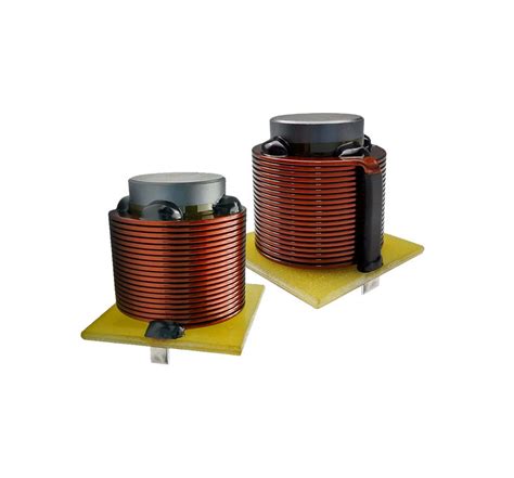 Custom Flat Copper Wire High Current Dip Power Inductor Magnetic Coil Ferrite Core