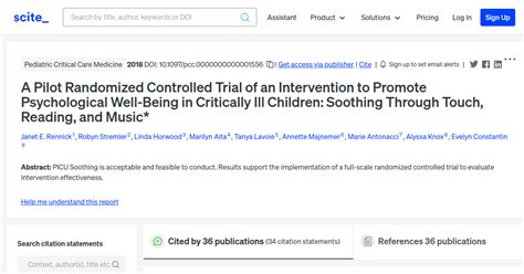 A Pilot Randomized Controlled Trial Of An Intervention To Promote Psychological Well Being In