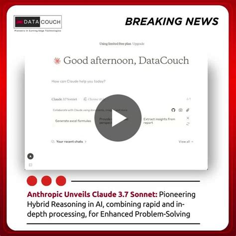 Claude3 Hybridreasoning Anthropic Datacouch Generativeai Datacouch
