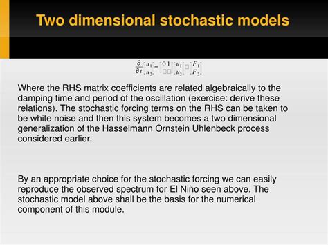 Ppt Stochastic Climate Models Powerpoint Presentation Free Download Id5296851