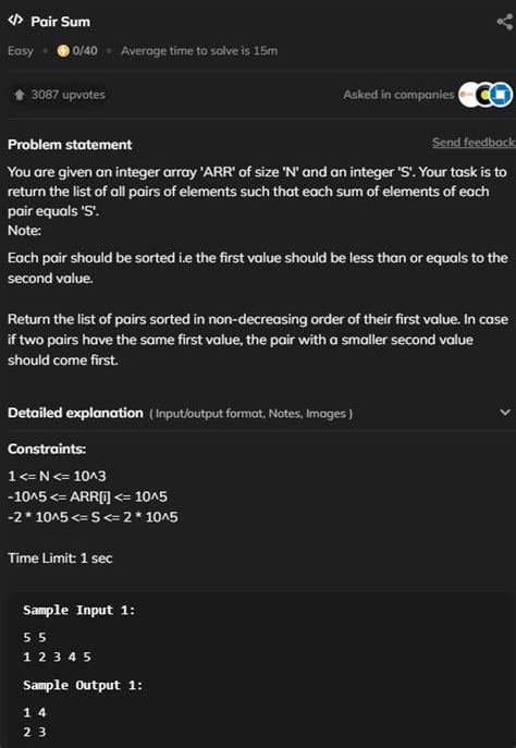 Nitin Verma On Linkedin Dsa Leetcode Pairsum Codingjourney