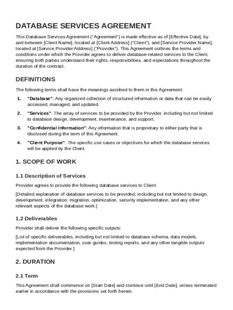 Database Contract Template Fill Out And Sign Online Dochub