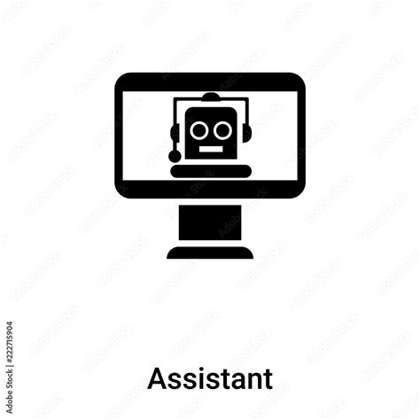 Assistant Icon Vector Isolated On White Background Logo Concept Of Assistant Sign On
