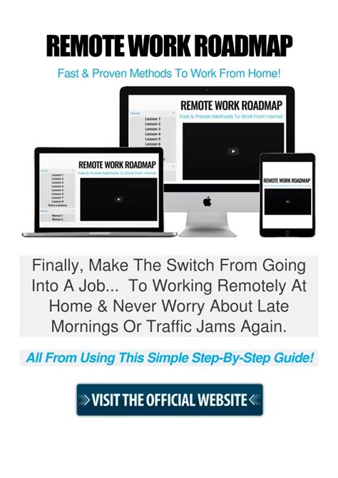 PPT Remote Work Roadmap Review PowerPoint Presentation Free Download ID