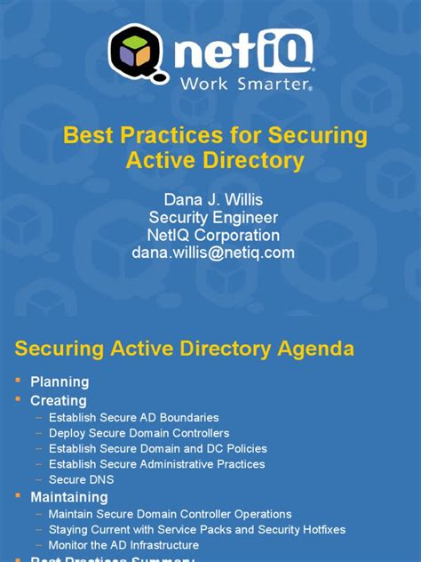 active directory security pdf active directory domain name system