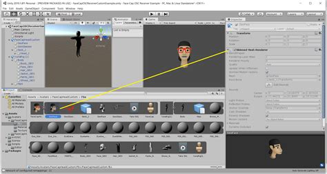 Unity Game Engine Why Is My 3d Model Missing A Geoface With A Skinned