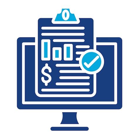 Premium Vector Data Analysis Duotone Illustration