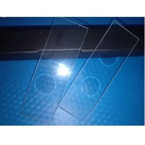 Microscope Two Cavity Slides For Chemical Laboratory Size 75x25mm At