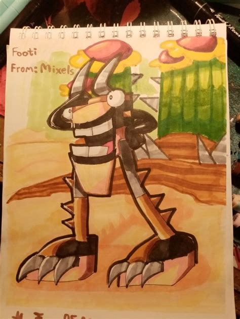 Footi My Art From Mixels