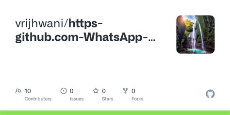 GitHub Vrijhwani Https Github Com WhatsApp WhatsApp Business API Setup Scripts