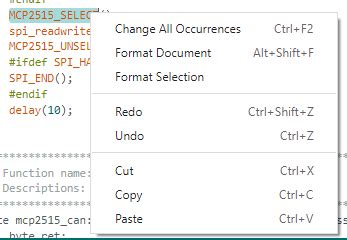 Open Declaration Ide X Arduino Forum