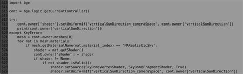 Interactively Update Uniforms Of Custom Glsl Shader In Blender Game S