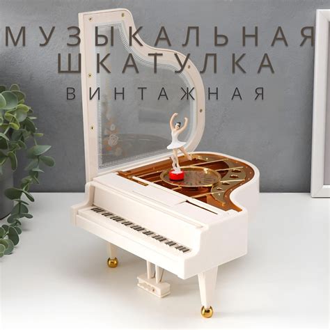 Музыкальная шкатулка с танцующей балериной - купить с доставкой по ...