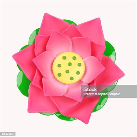 3d 로터스 아이콘은 흰색 배경에 분리되어 있습니다 3d 렌더링 그림입니다 클리핑 패스 0명에 대한 스톡 사진 및 기타 이미지 Istock