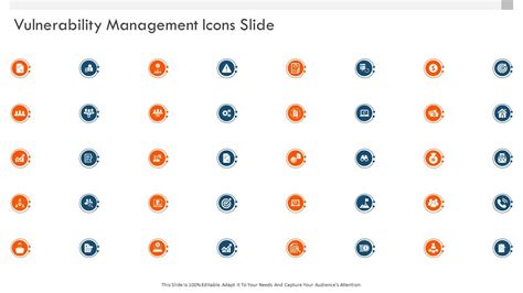 Vulnerability Management Icons Slide Presentation Graphics Presentation Powerpoint Example