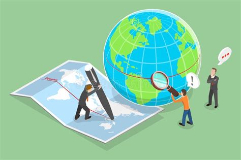 Geographic Coordinate System Stock Illustrations 115 Geographic