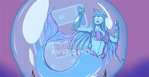 コミッション [comm] Slimemaid In Bubble Trap Centaurworksのイラスト Pixiv