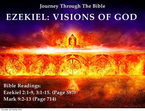 Journey Through The Bible Ezekielvisions Of God