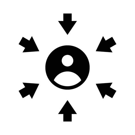 User Centered Design Vector Glyph Icon For Personal And Commercial Use 28662463 Vector Art At