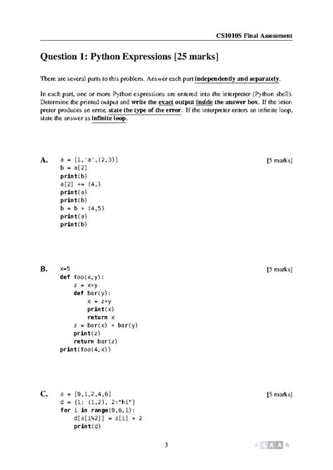 Cs1010s Final Assessment Python Expressions And Bingo Game Design