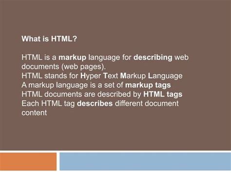Html Grade 11 Ppt Html Grade 11 Ppt