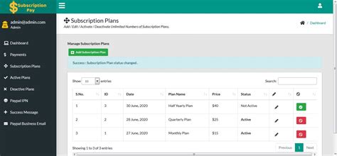 Subscribo Accept Paypal Payments Php Script By Moneymaker Codester