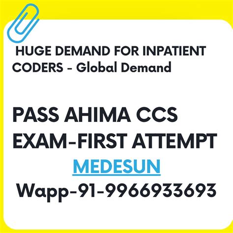 Dear Coders Huge Demand For Ip Drg Coders Double Your Salary And Work From Dr Meriyala